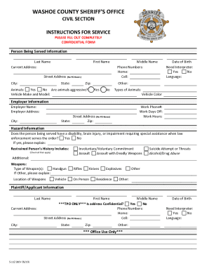 Fillable Online Civil Instruction Sheet Fax Email Print - pdfFiller