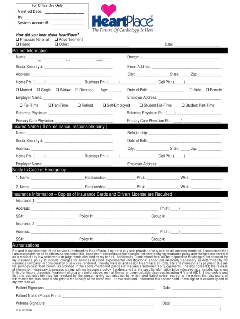 Fillable Online Adobe PDF - Garland New Patient Packet Fax Email Print ...
