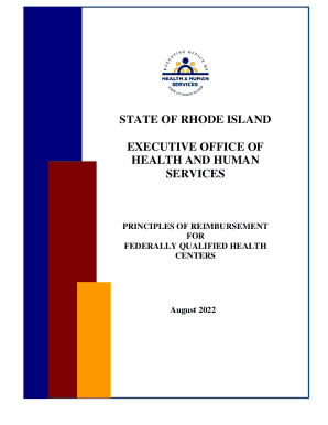 Fillable Online eohhs ri Fee Schedules - Executive Office of Health and ...