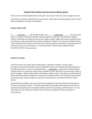 Fillable Online Public Service Announcement MakerPSA Template Fax Email ...