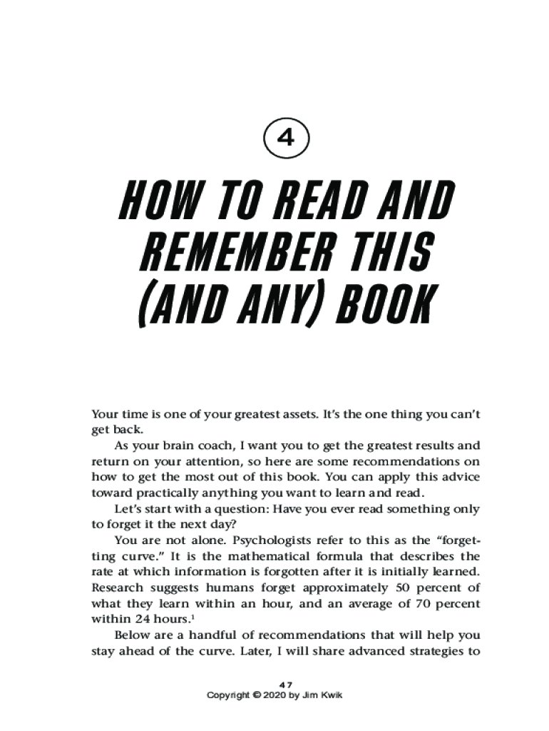 Fillable Online how to read and remember this ( and any ) book Fax ...