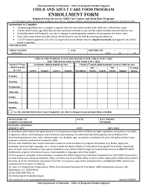 Fillable Online Special Diet Form Fax Email Print - pdfFiller