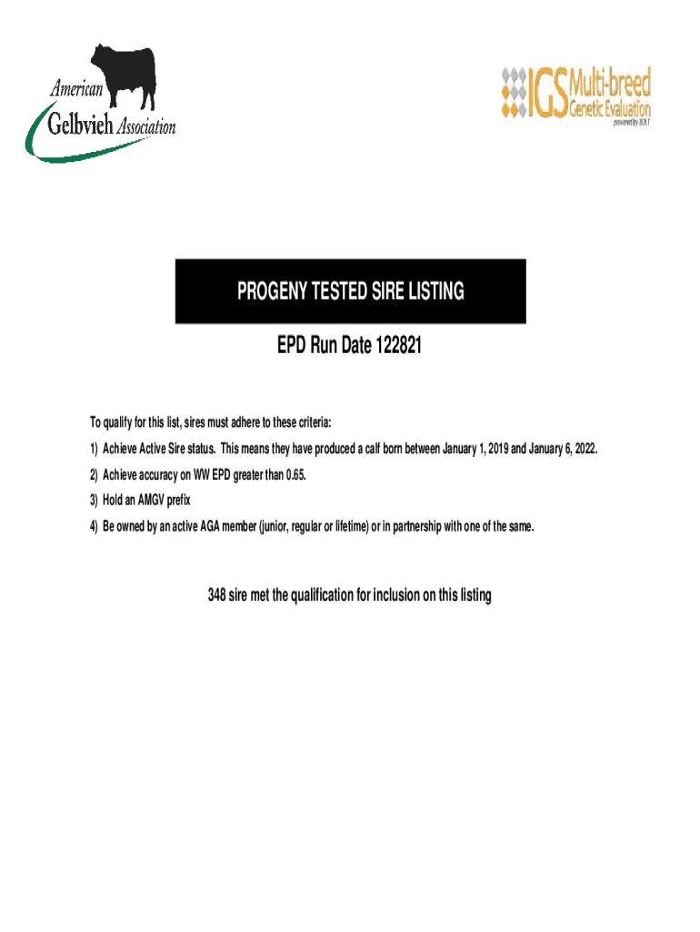 Fillable Online Understanding EPDs and Genomic Testing in Beef Cattle ...