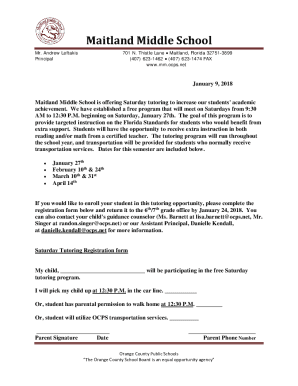 Fillable Online The Orange County Public School District in Maitland, FL Fax Email Print - pdfFiller