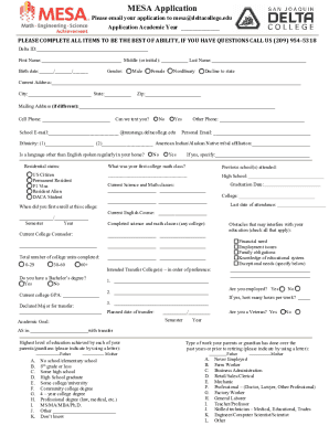 Fillable Online How to Join MESA Fax Email Print - pdfFiller