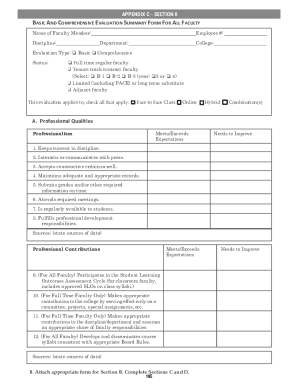 Fillable Online 3.8 EMPLOYEE EVALUATIONS AND DISCIPLINE OF ... Fax Email Print - pdfFiller