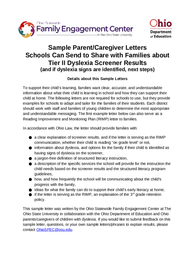Sample Parent/Caregiver Letter Schools Can Send After ... Doc Template ...