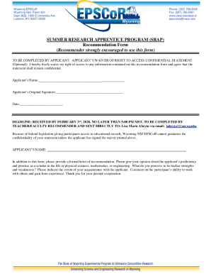 Fillable Online SRAP Application Checklist and Instructions Fax Email ...