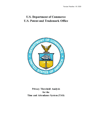 Fillable Online Privacy Threshold Analysis for the Time and Attendance ...