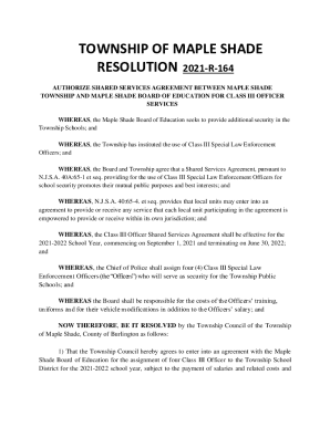 Fillable Online Township of Maple Shade, NJ Police Department ...