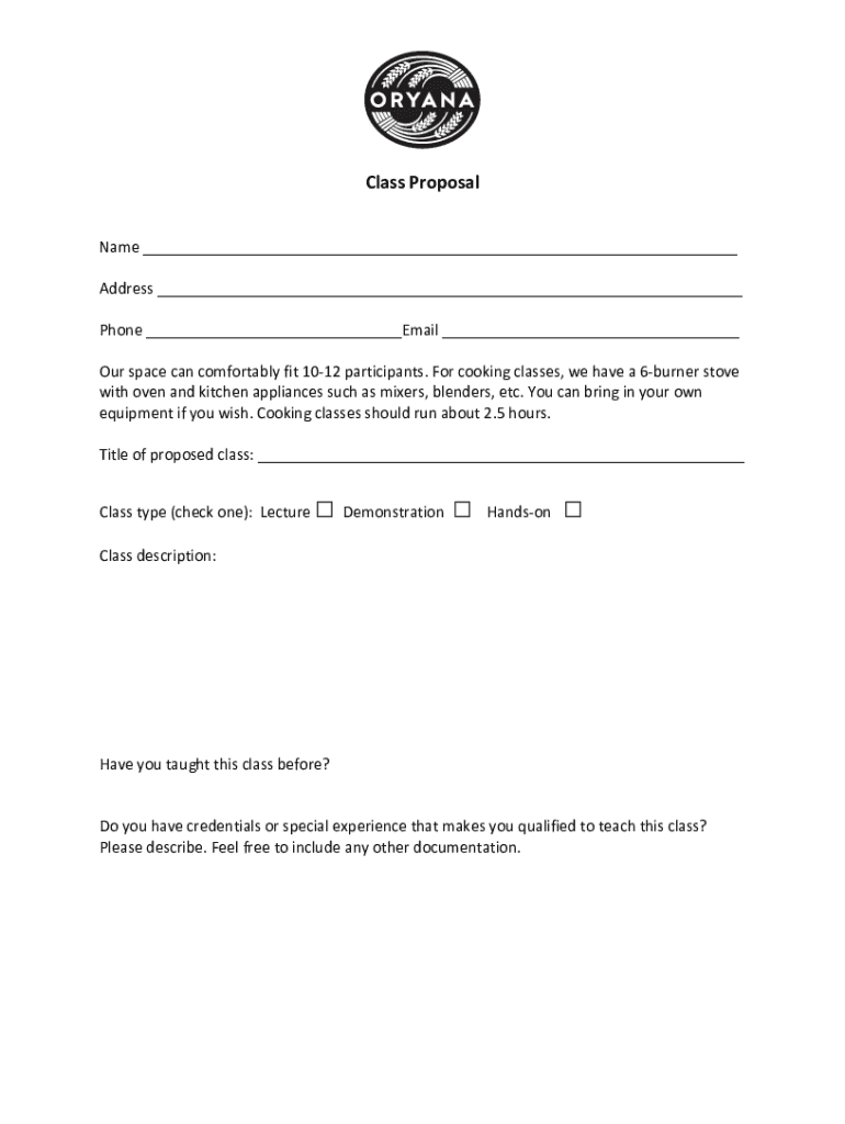 Fillable Online How To Host A Cooking Class: The Ultimate Guide For Chefs Fax Email Print ...