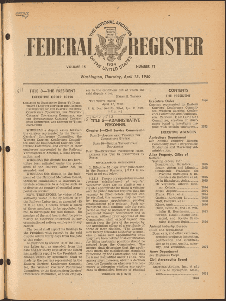 Fillable Online Executive Order on Revitalizing Our Nation's Commitment ...