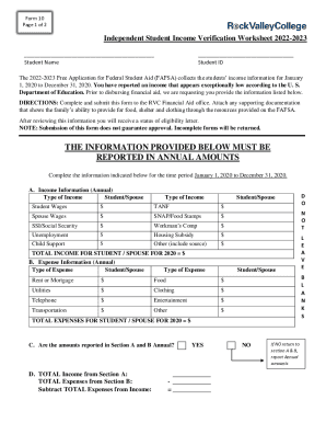 Fillable Online Form-10-Independent-Income-Verification. ... Fax Email Print - pdfFiller