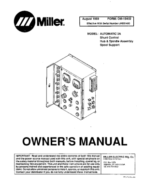 Fillable Online FORM: OM-1540D Fax Email Print - pdfFiller