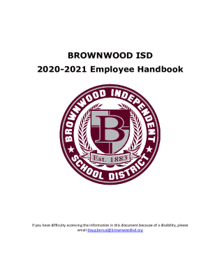 Fillable Online Employee Resources / Employee Handbook Fax Email Print - pdfFiller