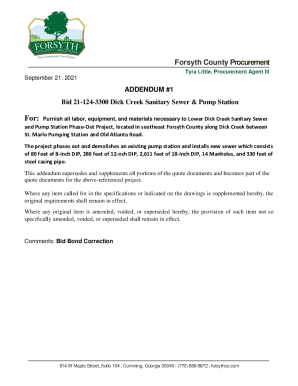 Fillable Online Tyra Little - Purchasing Director - Forsyth County Government Fax Email Print ...