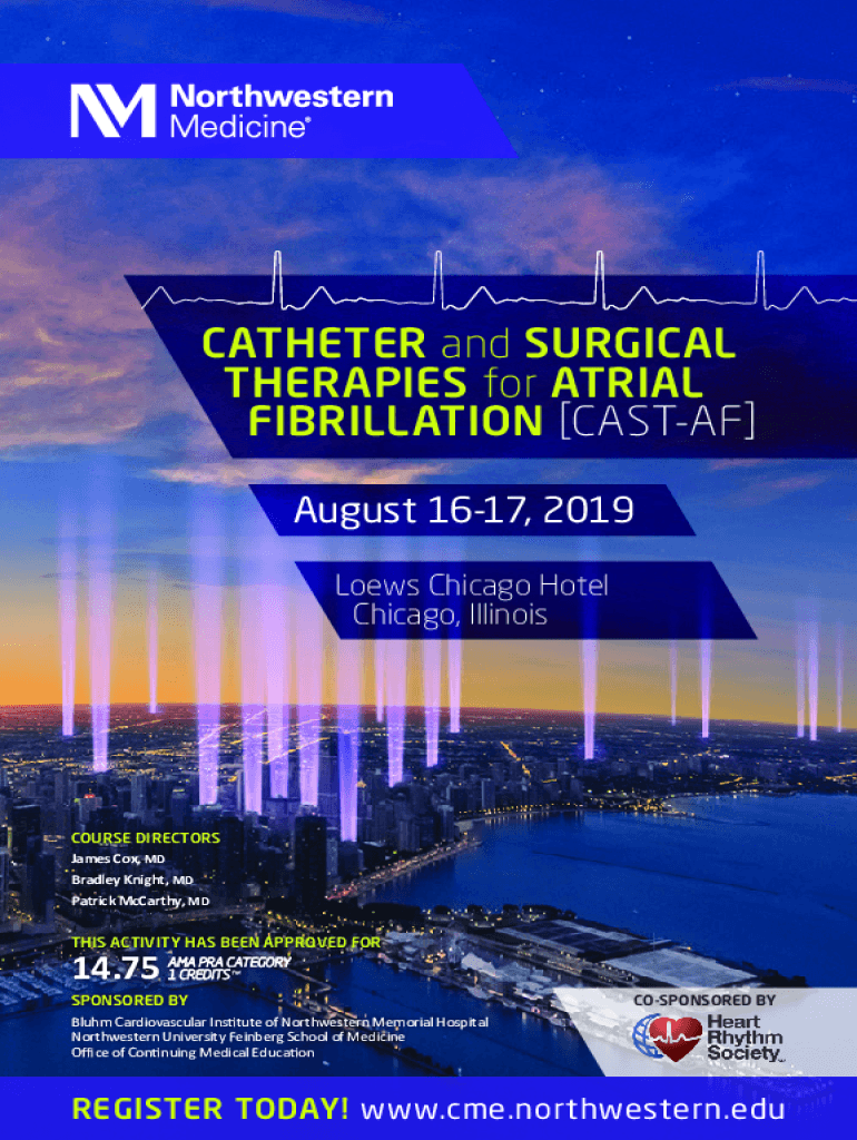Fillable Online Catheter and Surgical Therapies for Atrial Fibrillation (CAST-AF) Fax Email ...