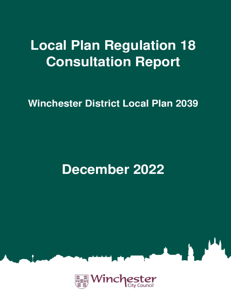 Fillable Online Winchester District Local Plan Part 1 Joint Core ...