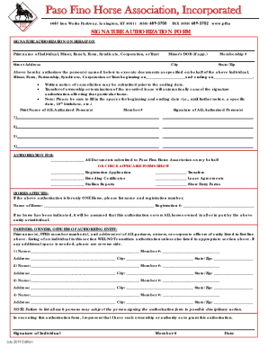 Fillable Online Horse Registration Application Fax Email Print - pdfFiller