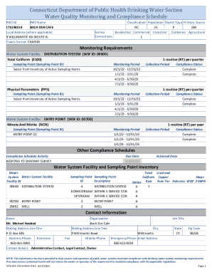 Fillable Online Public Water System Information Form Fax Email Print ...