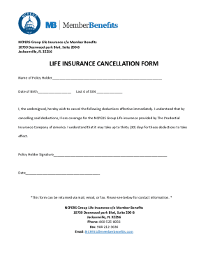 Fillable Online Group Life Insurance: Forms Fax Email Print - pdfFiller