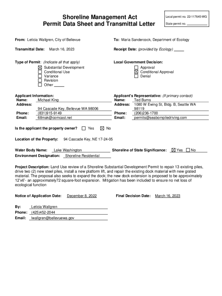 Fillable Online Shoreline Management Act Fax Email Print - pdfFiller