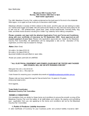 Fillable Online oregon country fair guidelines Fax Email Print - pdfFiller