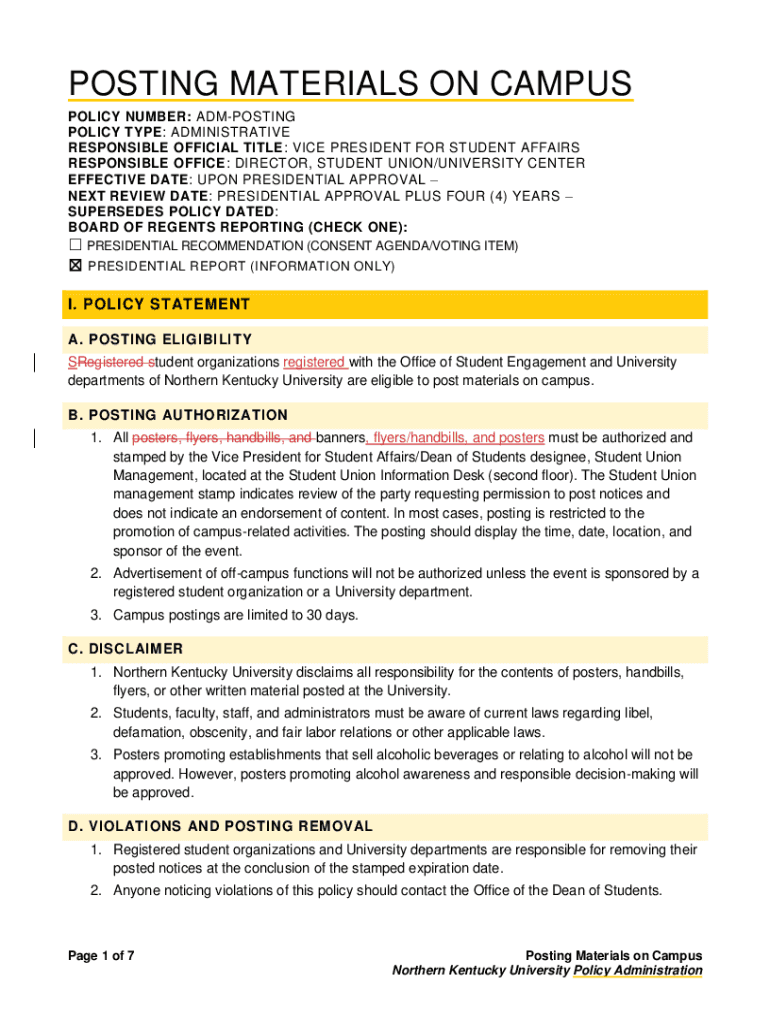 Fillable Online inside nku Vice President of Student Affairs/Dean of Students - MTSU Jobs Fax ...