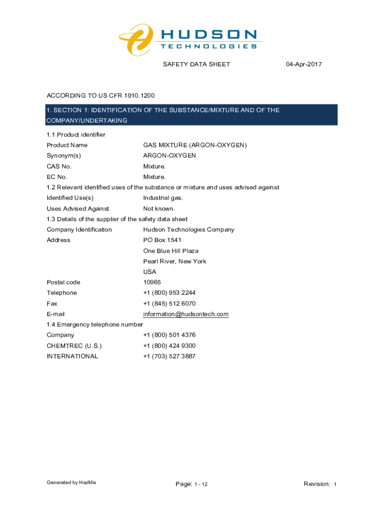 Fillable Online Hazards identification *** SECTION Fax Email Print ...