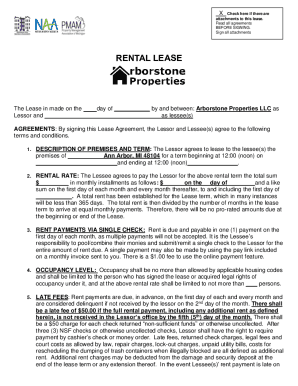 Fillable Online Blank apartment lease form Fax Email Print - pdfFiller