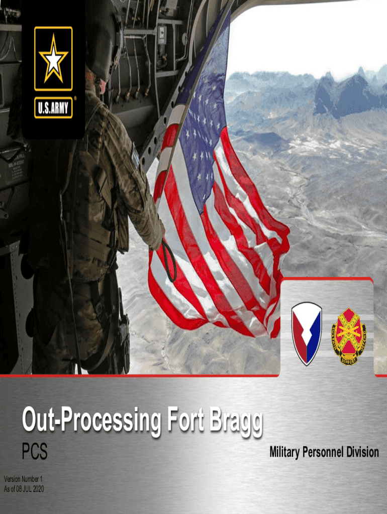 Fillable Online Personnel Actions Branch/Out-Processing - U.S. Army ...