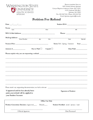 Fillable Online Work Order Request FormFacilities Services - WSU ...