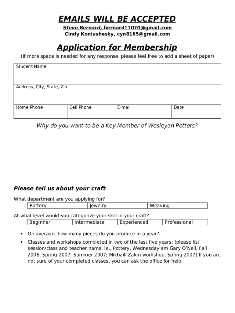 EMAILS WILL BE ACCEPTED Doc Template | pdfFiller