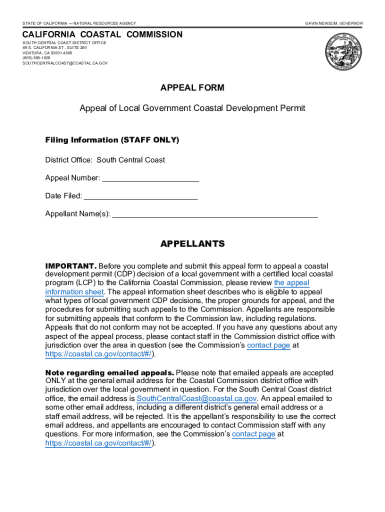 Fillable Online documents coastal ca to go to original staff report Fax Email Print - pdfFiller