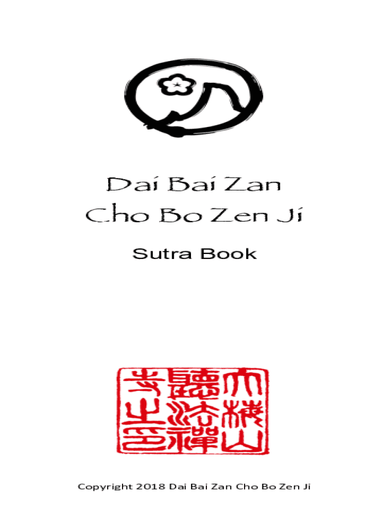 Fillable Online Ceremony Opens New Dai Bai Zan Cho Bo Zen Ji, Rinzai ...