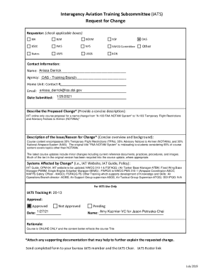 Fillable Online OE/AAA - Federal Aviation Administration Fax Email ...