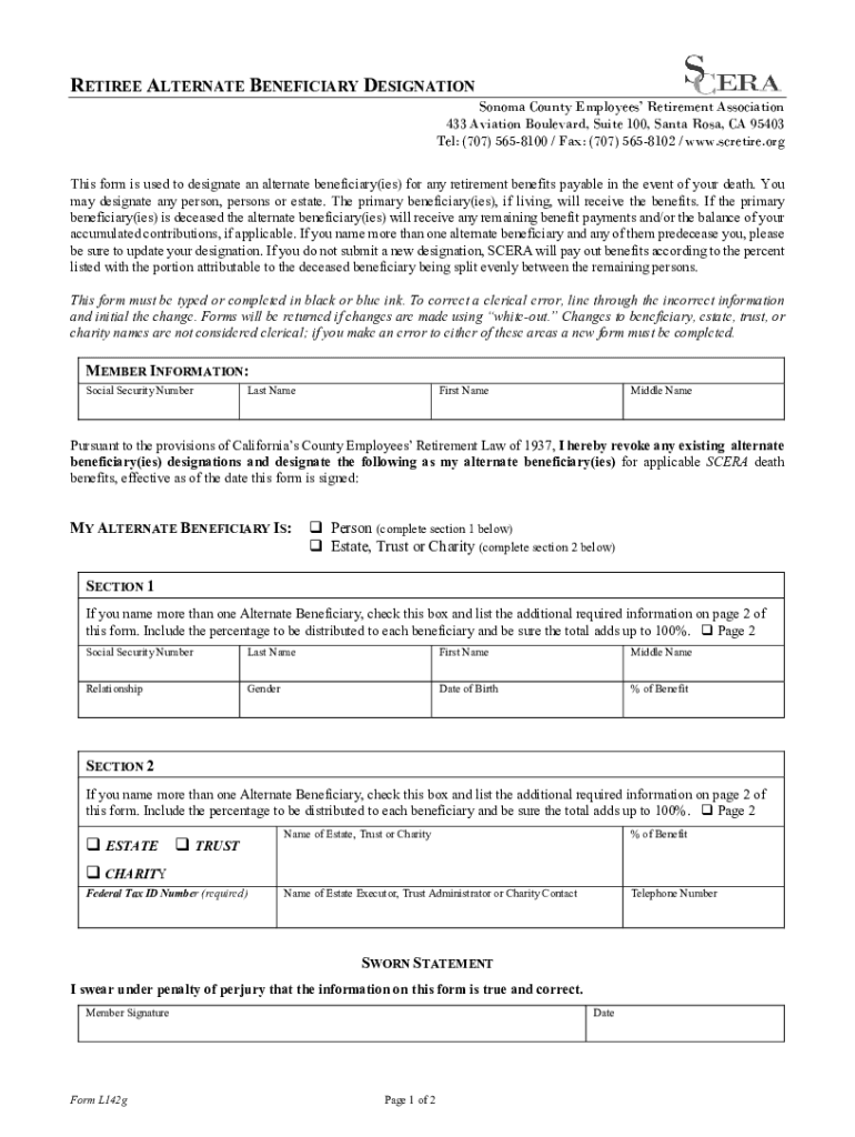 Fillable Online BENEFICIARY UPDATE FORM Fax Email Print - pdfFiller