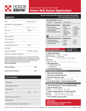 Fillable Online Purina Honor Show Fitter's Edge Beef Cattle Feed, 50 lb ...