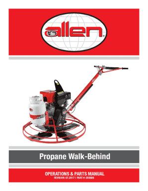 Fillable Online CC3500 Propane Self Propelled Core Cut Walk Behind Saw Fax Email Print - pdfFiller