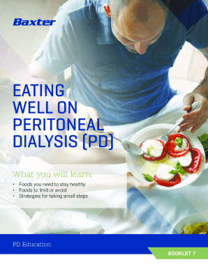 Fillable Online What to Eat and Drink on Peritoneal Dialysis Fax Email ...