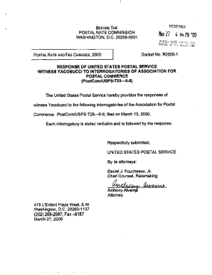 Fillable Online Notice of Filing USPS-LR-R2023-2-NP1 Fax Email Print ...