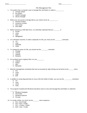 What Is a File System? Types of Computer ... Doc Template | pdfFiller