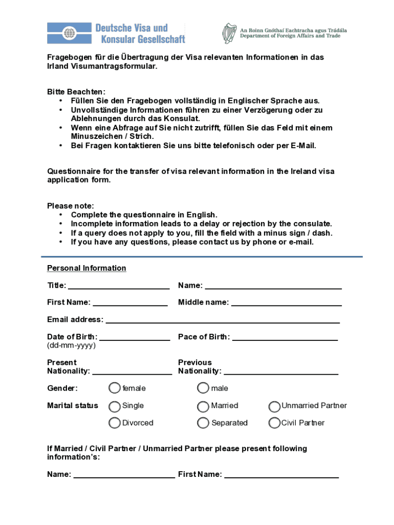 Fillable Online Ein US-Visum beantragenDas Formular DS-160 ausfllen Fax ...