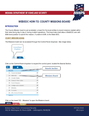 Fillable Online WEBEOC HOW-TO: COUNTY MISSIONS BOARD Fax Email Print ...