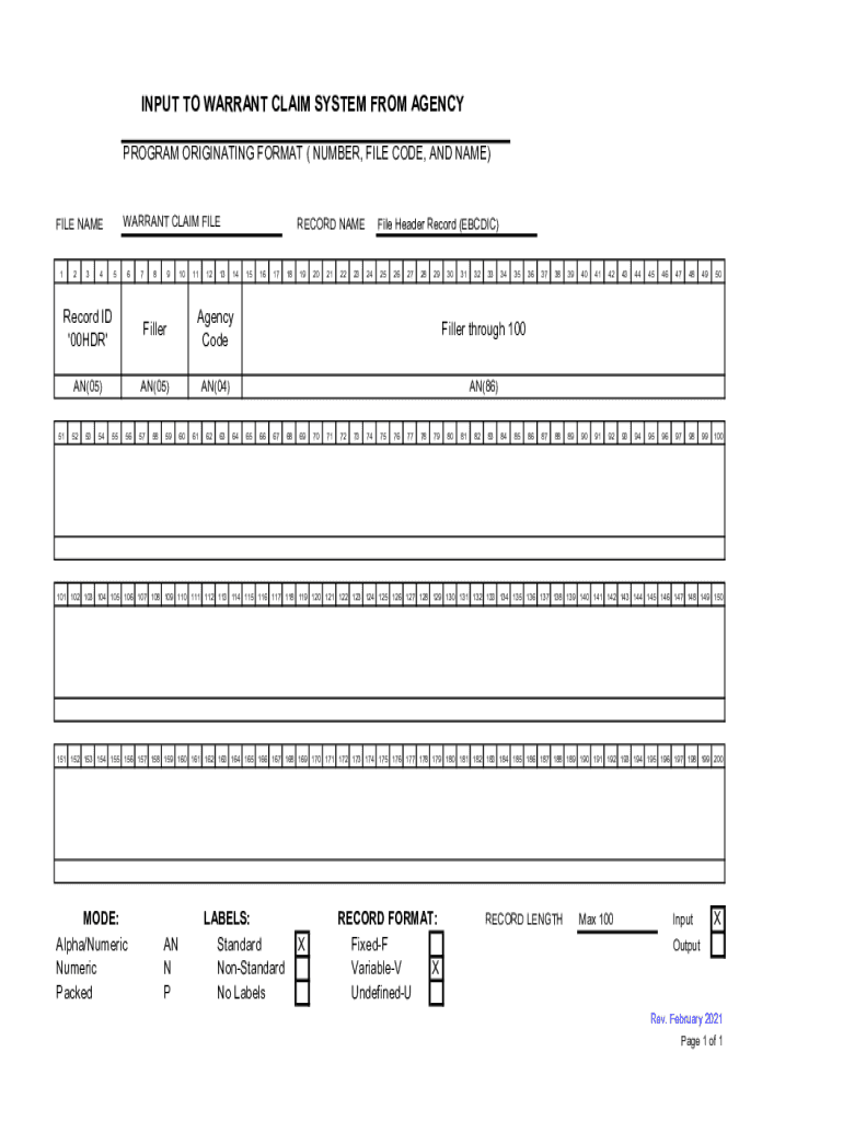 Fillable Online Files with Variable Length Records, File Transfer and ...