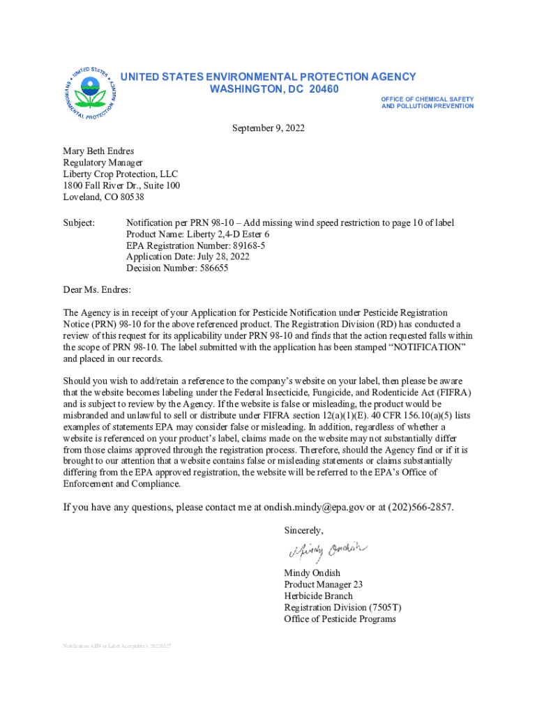 Fillable Online US EPA, Pesticide Product Label, LIBERTY X-SMOC D ...