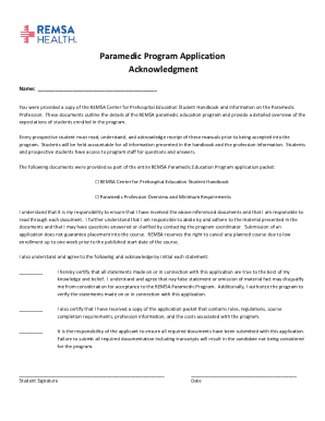 Fillable Online 04 - Acknowledgement Form Fax Email Print - pdfFiller