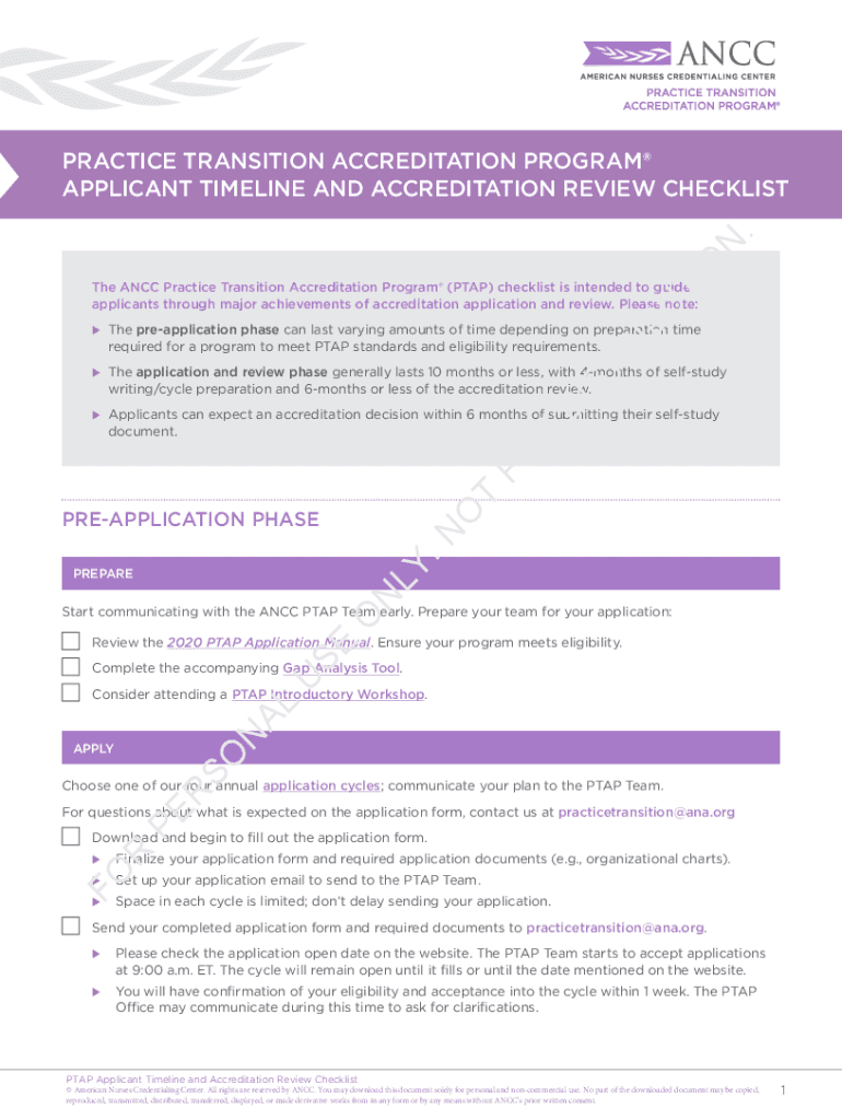 Fillable Online ptap-sample-applicant-timeline.pdf Fax Email Print - pdfFiller