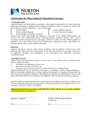 Fillable Online Physician Authorization for Inpatient/Observation ...
