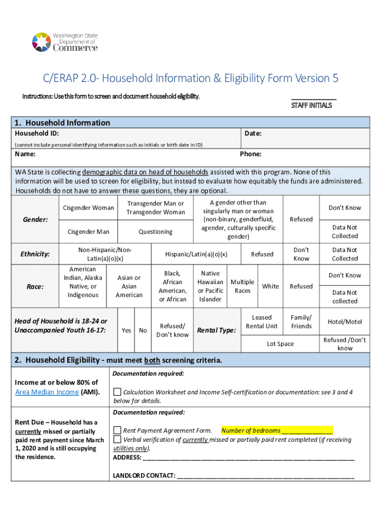 Fillable Online C/ERAP 2 Fax Email Print - pdfFiller